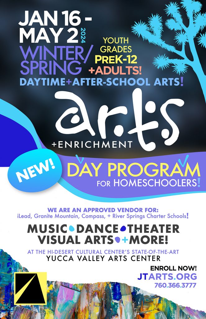 DAYTIME+AFTER SCHOOL Arts Program: WINTER/SPRING 2024—NOW ENROLLING ...